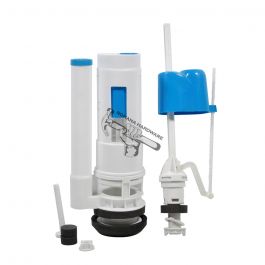 CISTERN FITTING SET PUSH TYPE