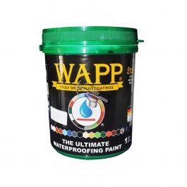 WAPP WATERPROOFING PAINT BLACK 1L (WAPP) 8980